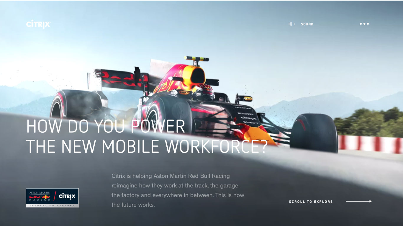 Red Bull Racing + Citrix｜ドコドア