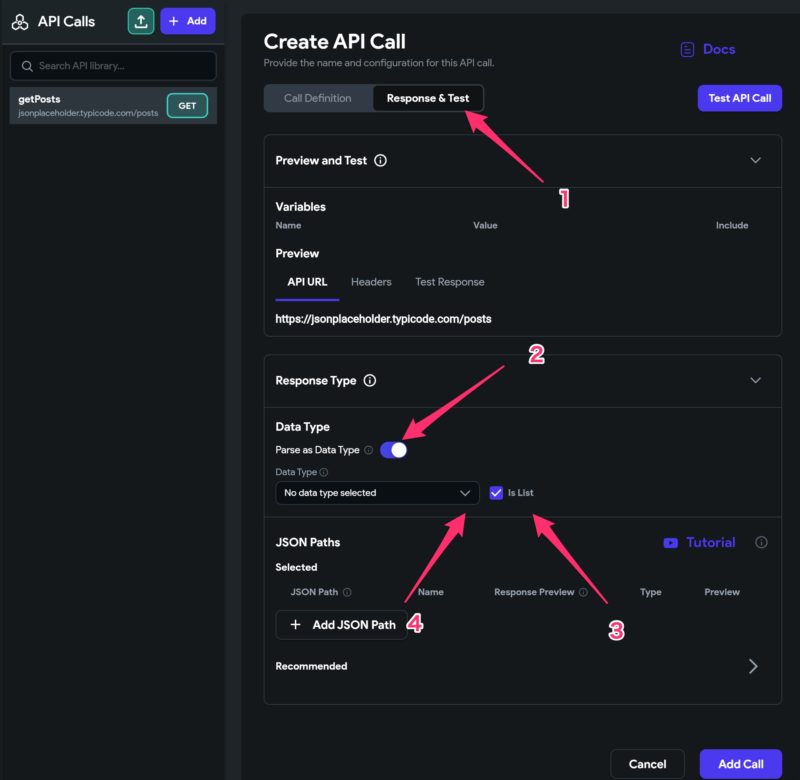 FlutterFlowでAPIから得たデータを画面に表示する方法｜ドコドア
