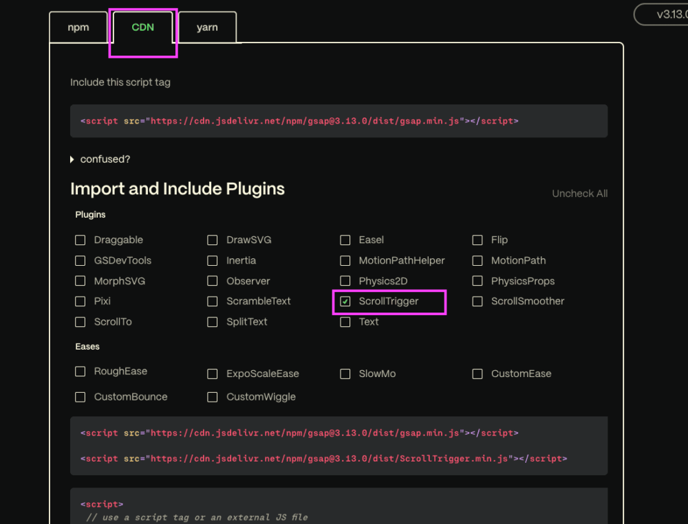 【GSAP】ScrollTriggerの実用例まとめ｜ドコドア